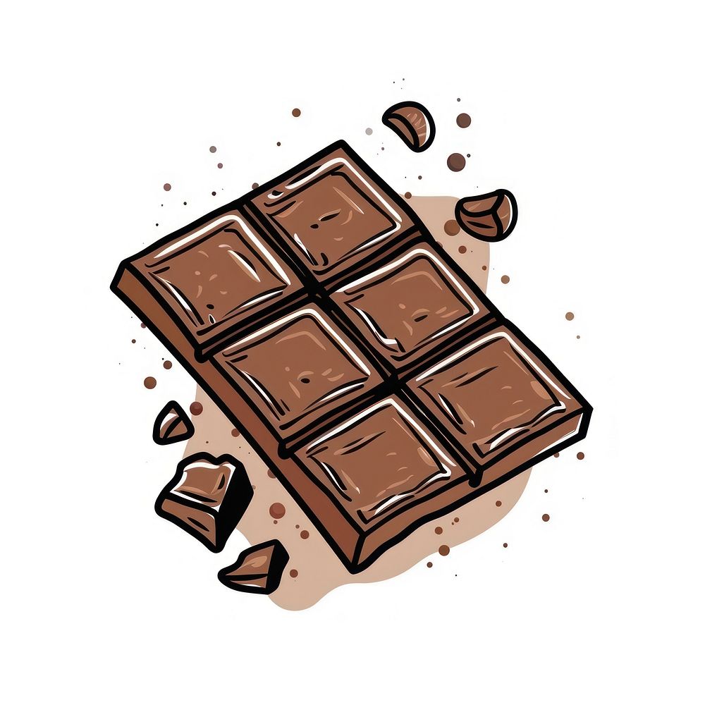 Chocolate vector cartoon confectionery ammunition | Free Photo ...