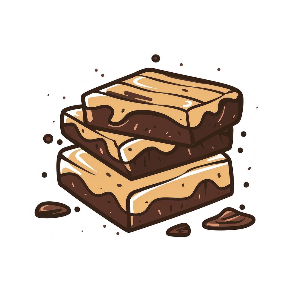 Chocolate vector cartoon confectionery bulldozer | Free Photo ...