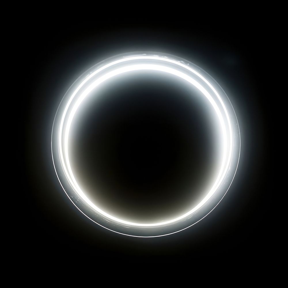 Glowing circular light ring | Free Photo Illustration - rawpixel