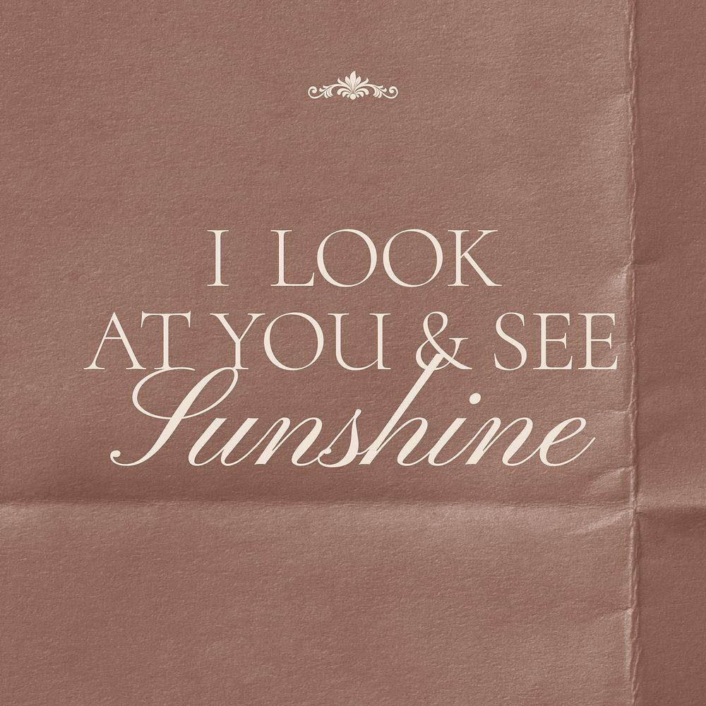 I look you & see | Premium Vector Template - rawpixel