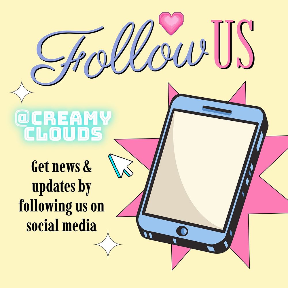 Social media subscription Instagram post | Premium Vector Template ...