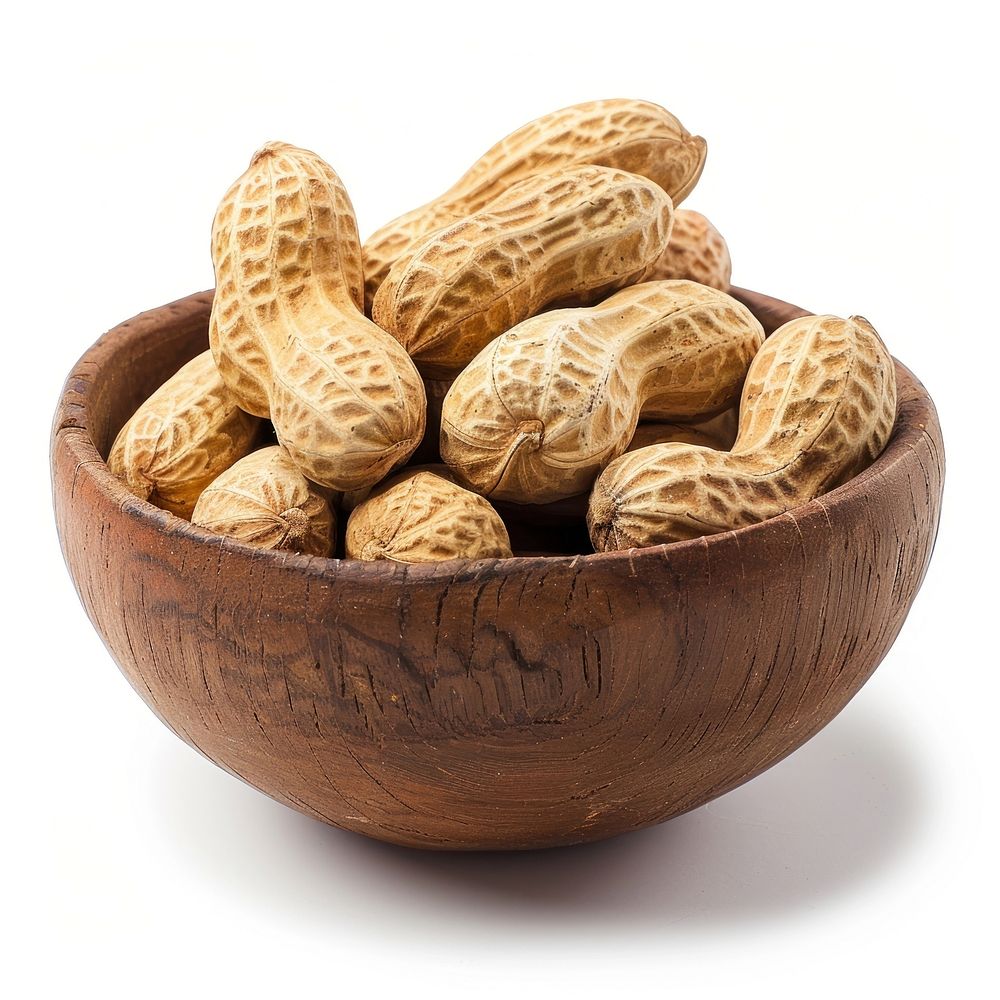 Organic peanuts in wooden bowl | Free Photo - rawpixel
