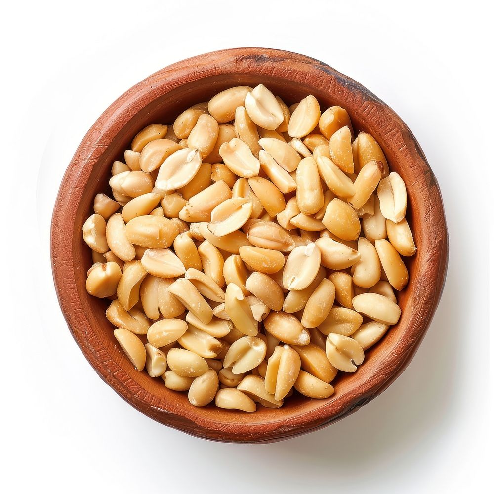 Roasted peanuts in wooden bowl | Free Photo - rawpixel