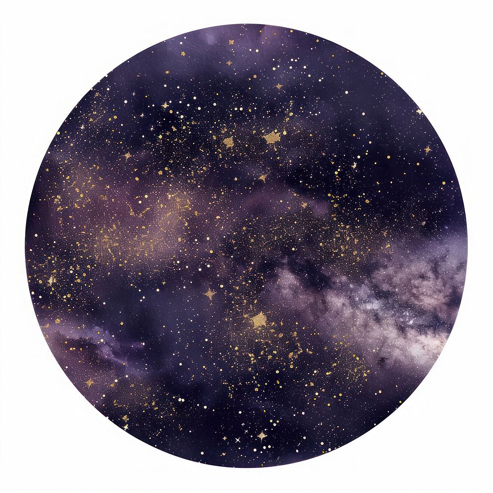 Cosmic galaxy starry night illustration | Free Photo Illustration ...