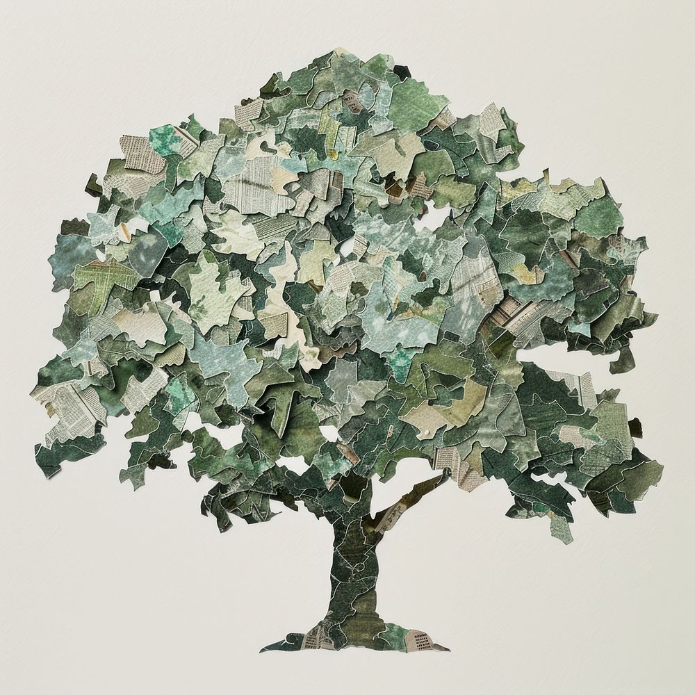 Collage tree art nature beauty | Free Photo Illustration - rawpixel