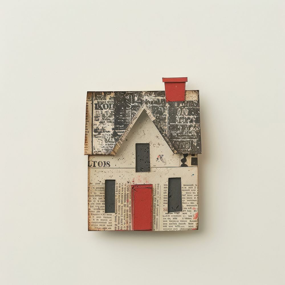 Vintage newspaper house illustration | Free Photo Illustration - rawpixel