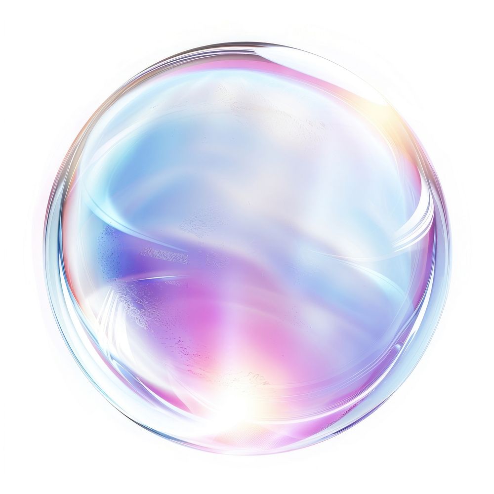 Ethereal iridescent glowing orb illustration | Free Photo Illustration ...