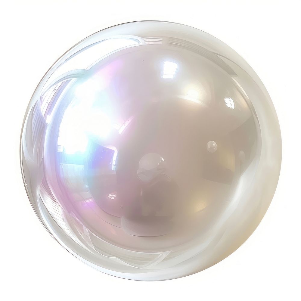Iridescent reflective glass sphere | Free Photo - rawpixel