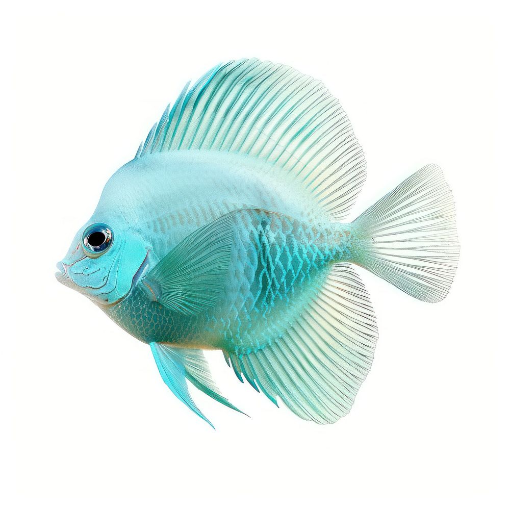 Vibrant blue tropical fish | Free Photo - rawpixel