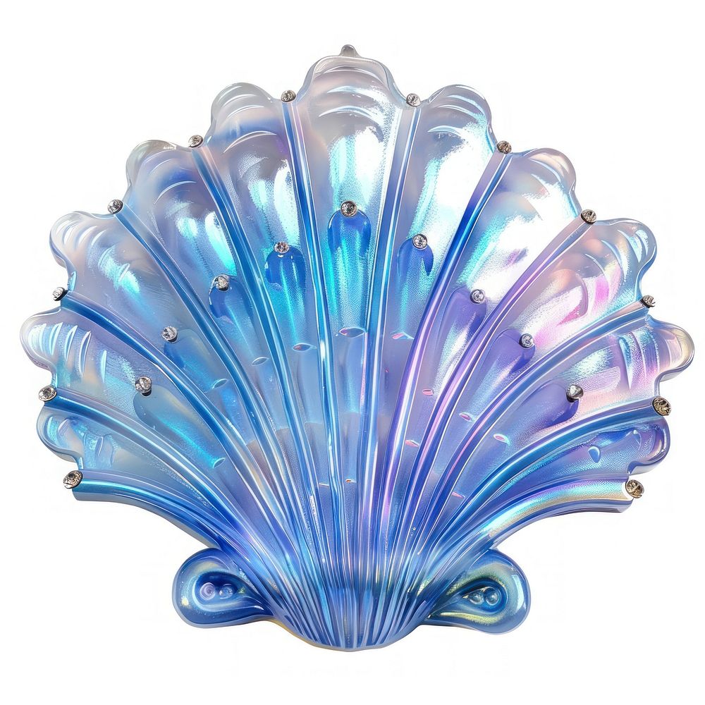 Colorful iridescent seashell decoration | Premium Photo - rawpixel
