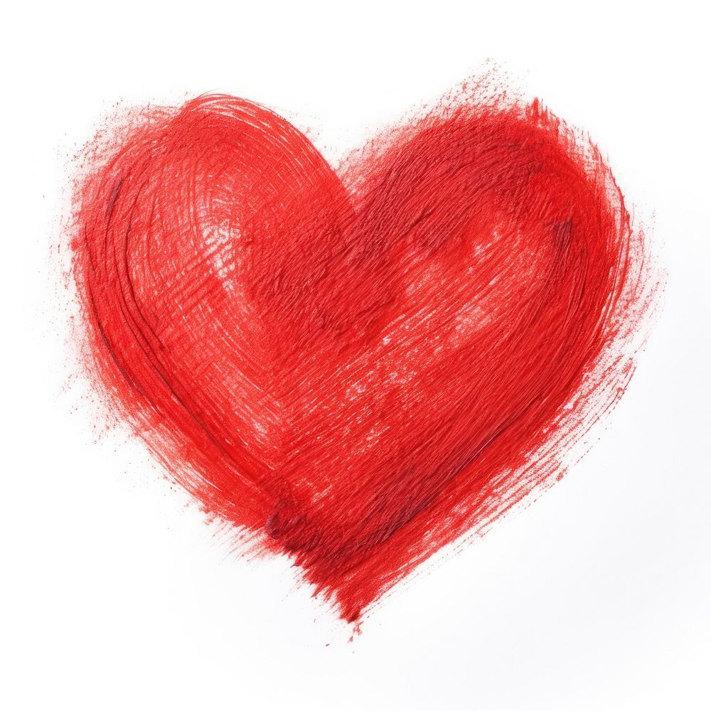 Red textured heart illustration | Free Photo Illustration - rawpixel