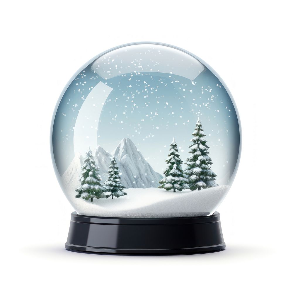 Snow globe christmas festival sphere. | Free Photo - rawpixel