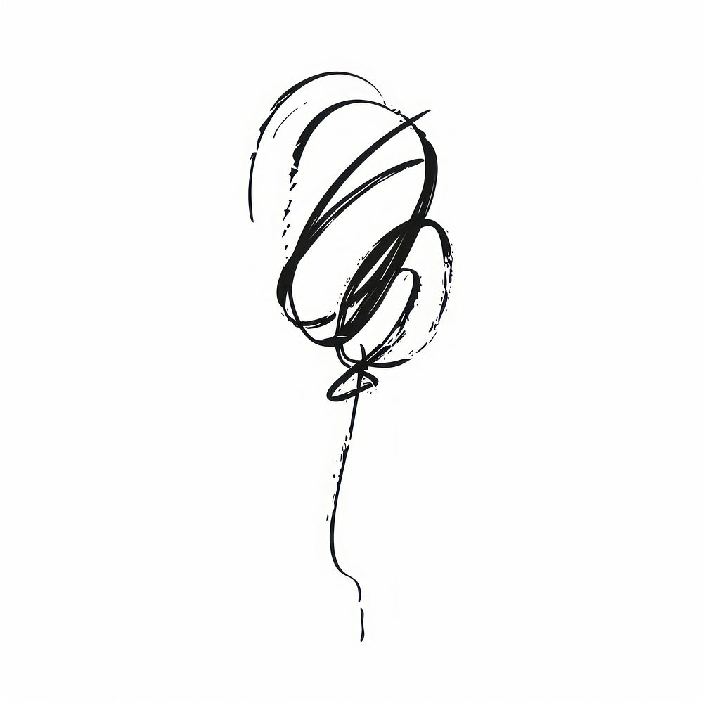 Balloon scribble art illustrated appliance. | Free Photo Illustration ...