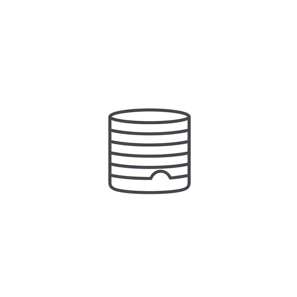 Minimalist database icon illustration | Free Photo Illustration - rawpixel