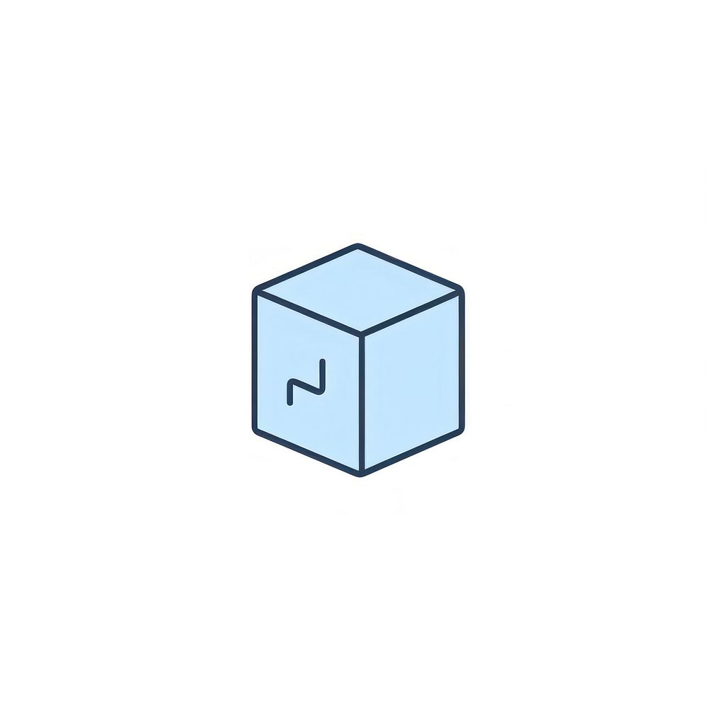 Minimalist blue 3D cube illustration | Free Photo Illustration - rawpixel