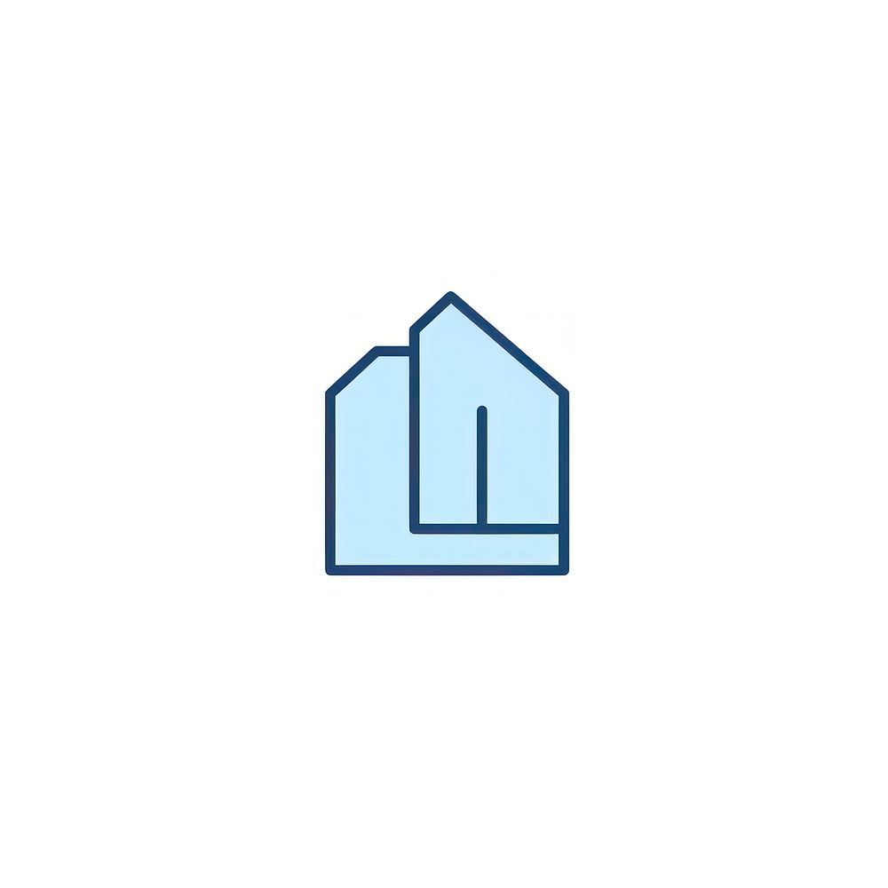 Minimalist blue house icon illustration | Free Photo Illustration ...
