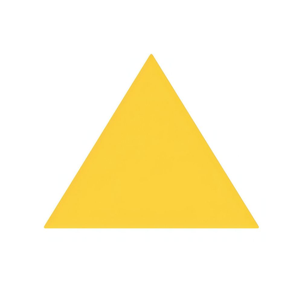 Yellow triangle geometric shape illustration | Free Photo Illustration - rawpixel