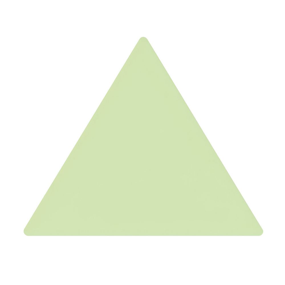 Simple green triangle shape | Free Photo Illustration - rawpixel