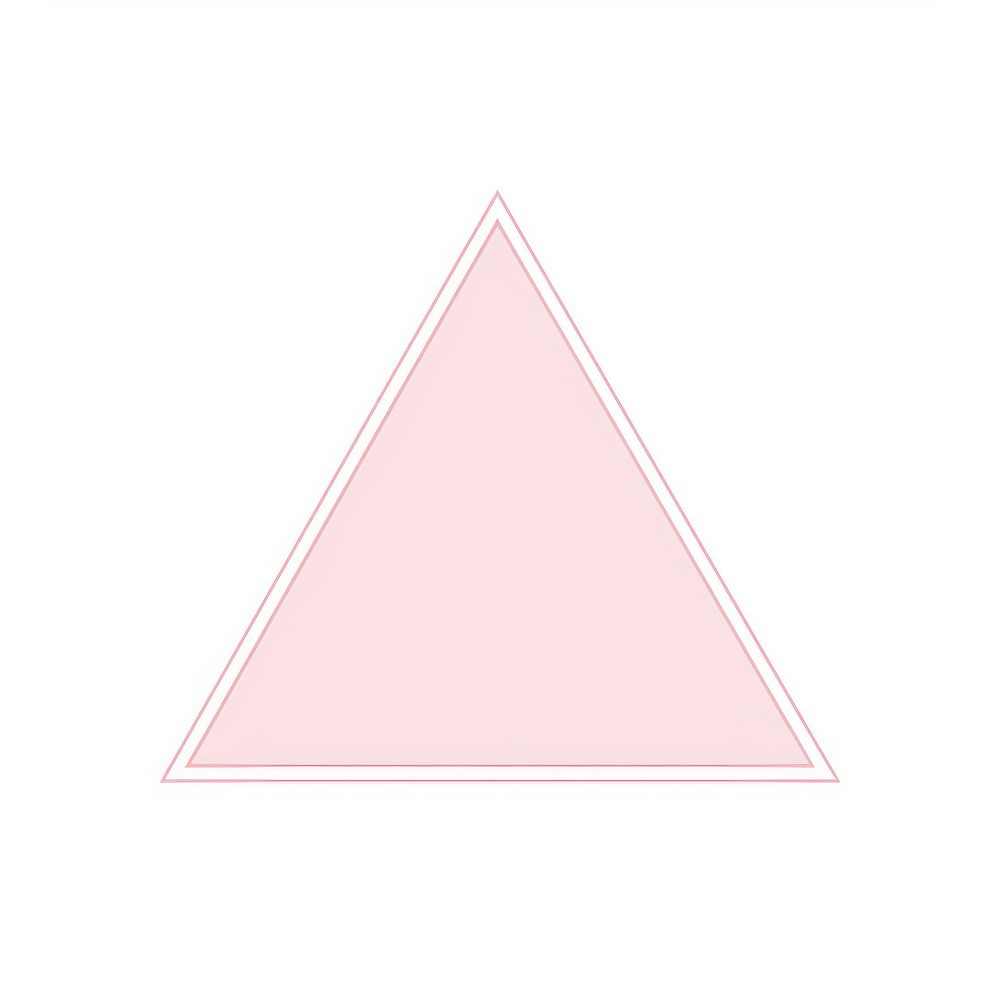 Minimalist pink triangle design | Free Photo Illustration - rawpixel