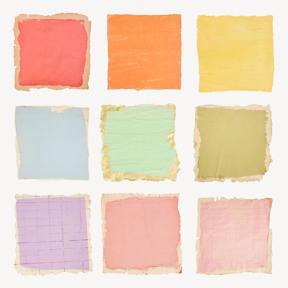 Vintage rainbow ripped paper element | Free Photo - rawpixel