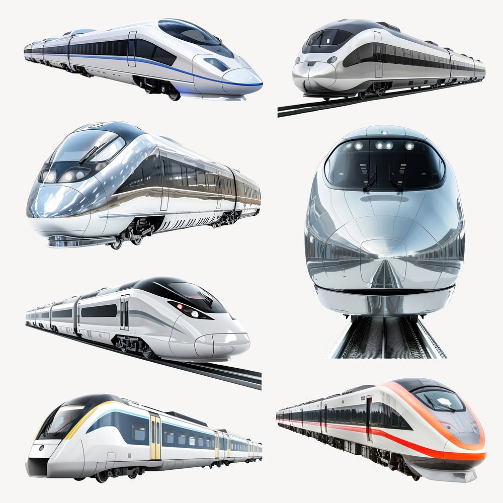 high speed train design element | Free Photo - rawpixel