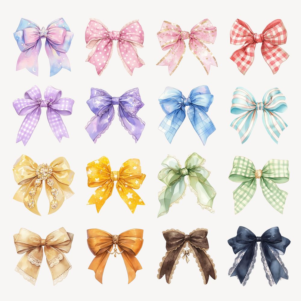 Coquette ribbon bow design element | Free Photo - rawpixel