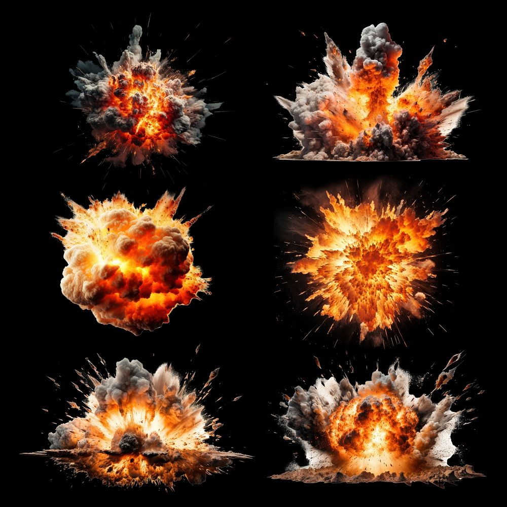 Fire explosion effect design element | Premium Photo - rawpixel
