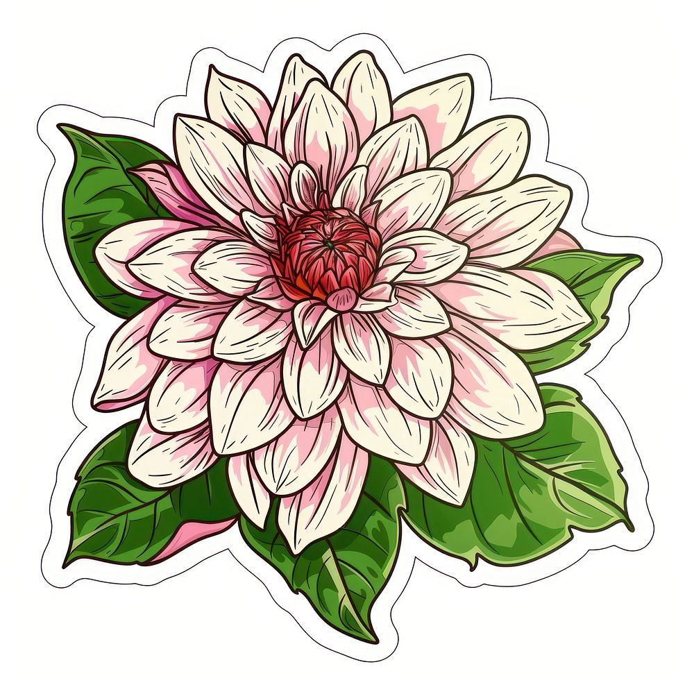 Detailed blooming flower illustration | Free Photo Illustration - rawpixel