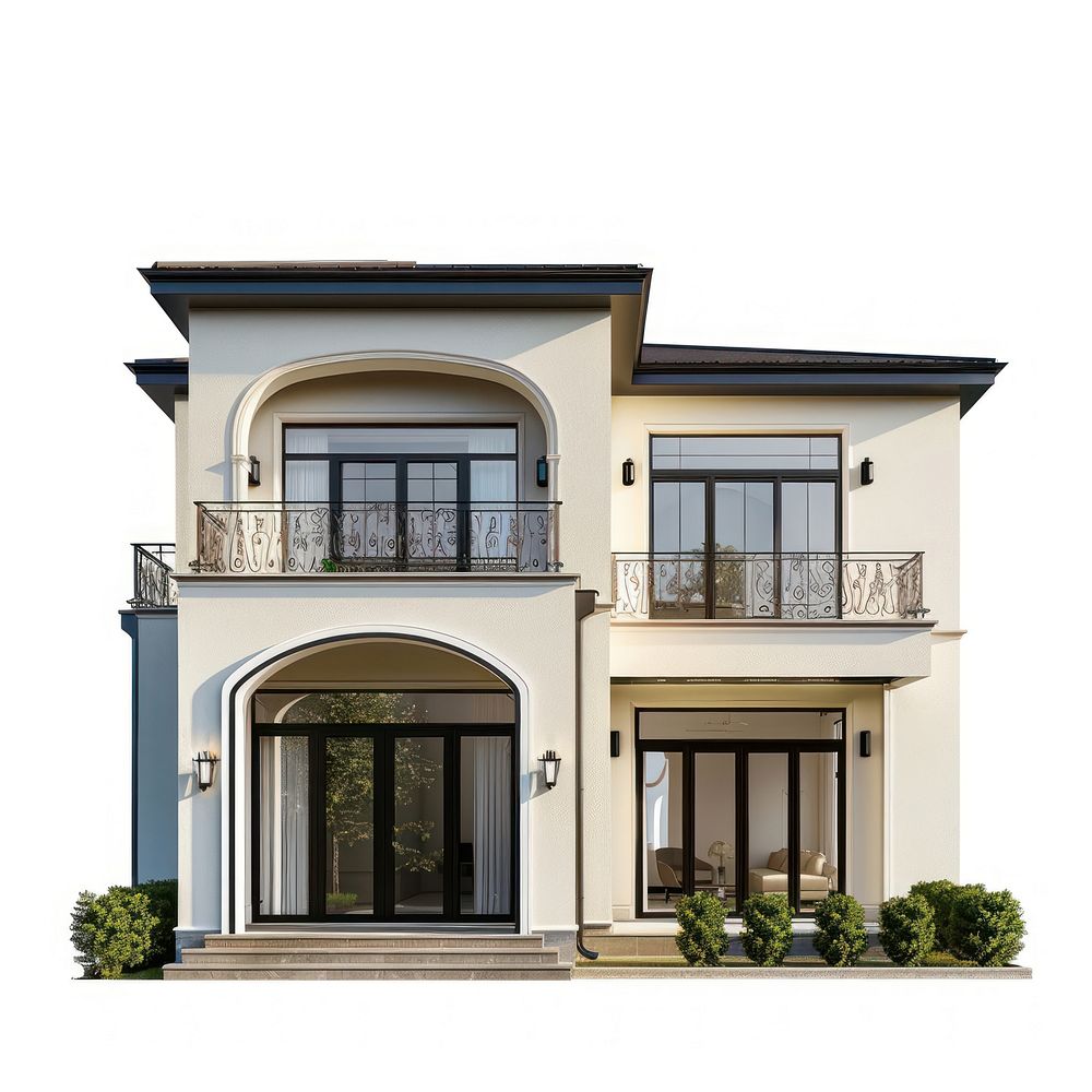 Modern two-story luxury house | Free Photo - rawpixel