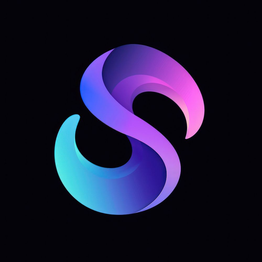 Colorful abstract gradient logo | Free Photo Illustration - rawpixel