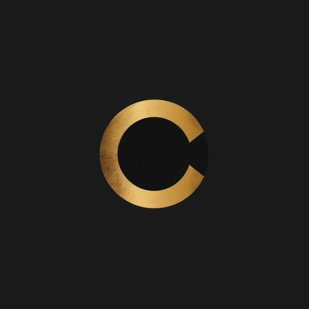 Elegant golden circular logo design | Free Photo Illustration - rawpixel