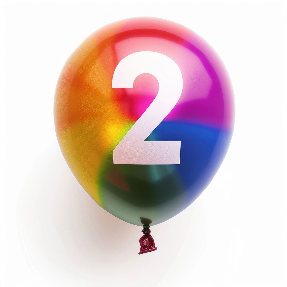 Colorful balloon with number | Free Photo - rawpixel