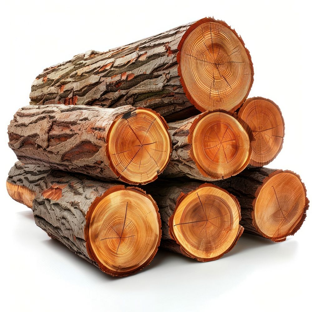 Natural cut wooden logs stack | Free Photo - rawpixel