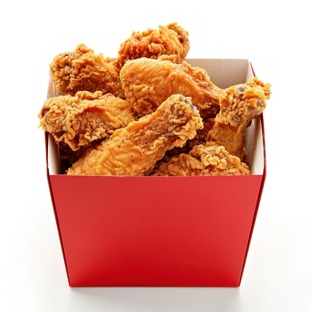 Crispy fried chicken drumsticks box | Free Photo - rawpixel