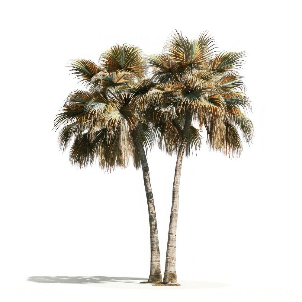 Tropical palm trees illustration | Free Photo - rawpixel