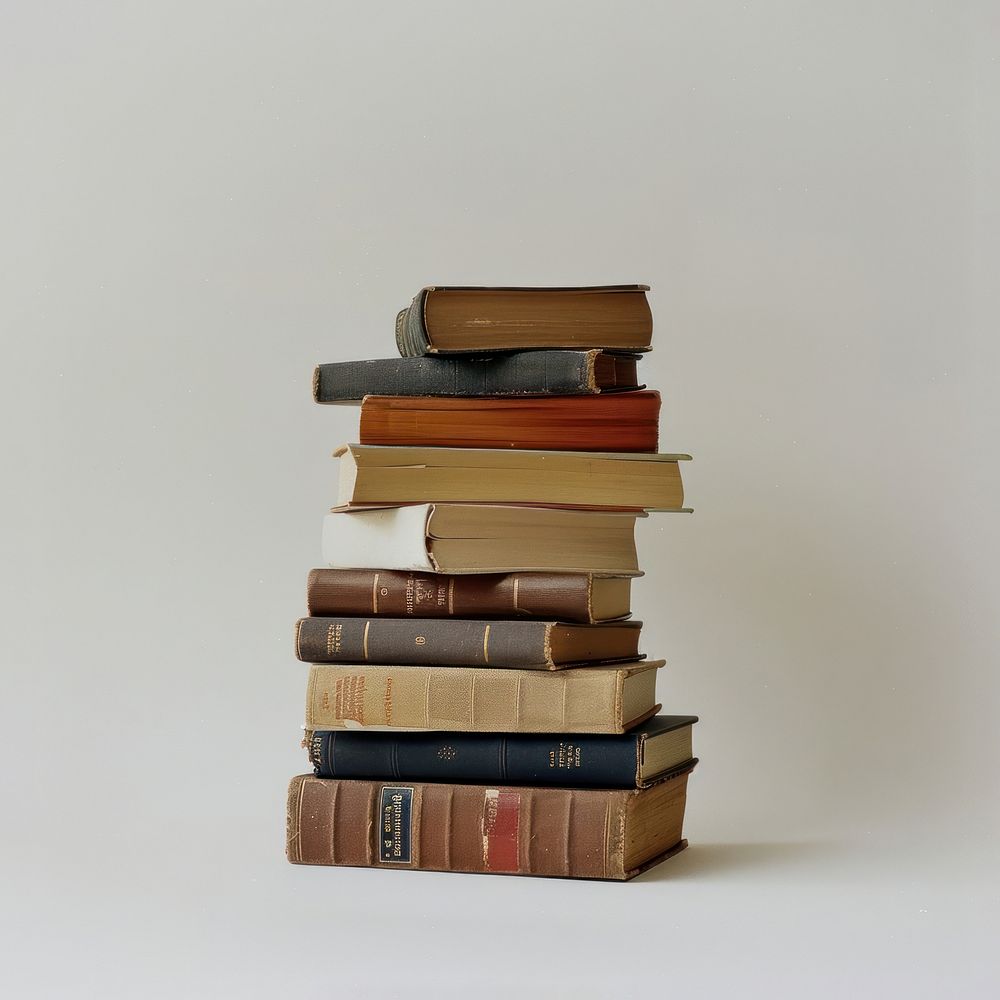 Stacked vintage books collection | Free Photo - rawpixel