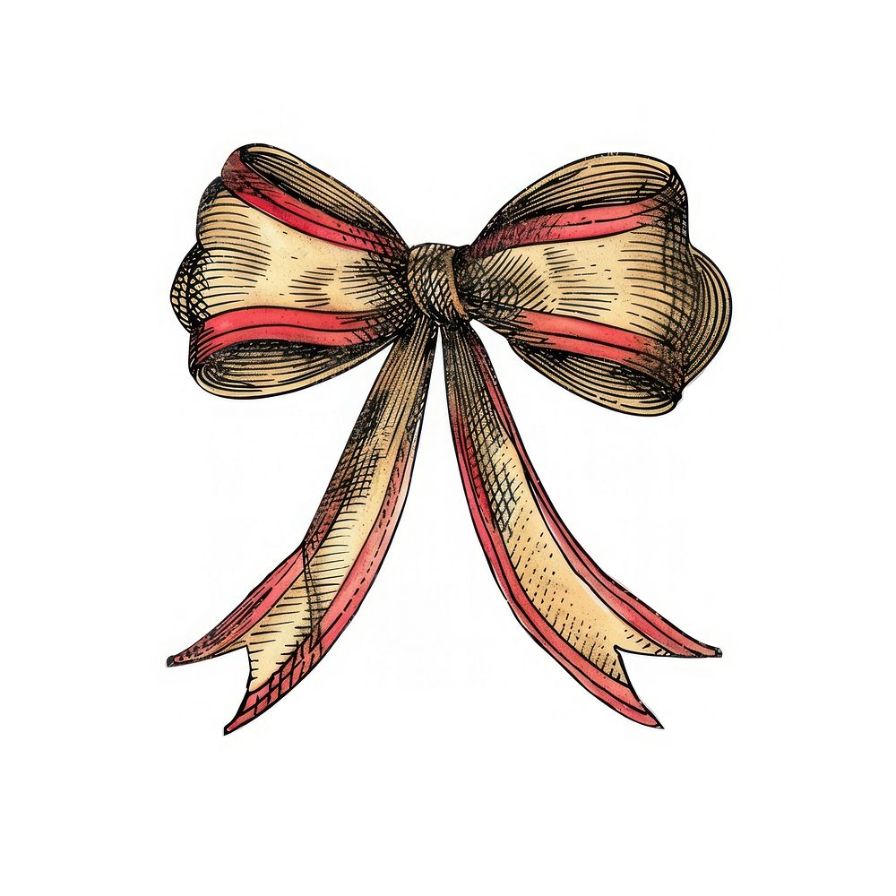 Vintage decorative ribbon bow | Free Photo Illustration - rawpixel