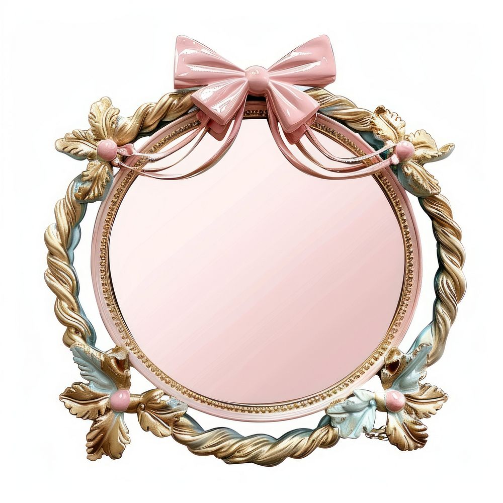Elegant vintage decorative round mirror | Free Photo - rawpixel