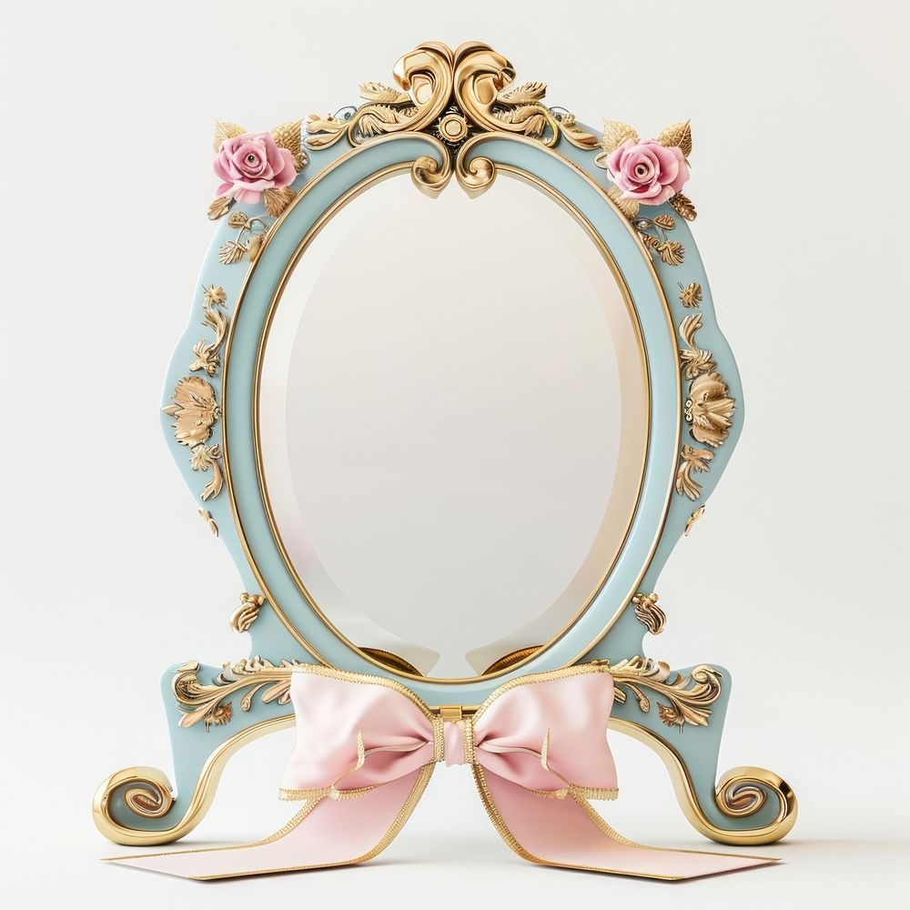 Elegant vintage ornate mirror frame | Free Photo - rawpixel