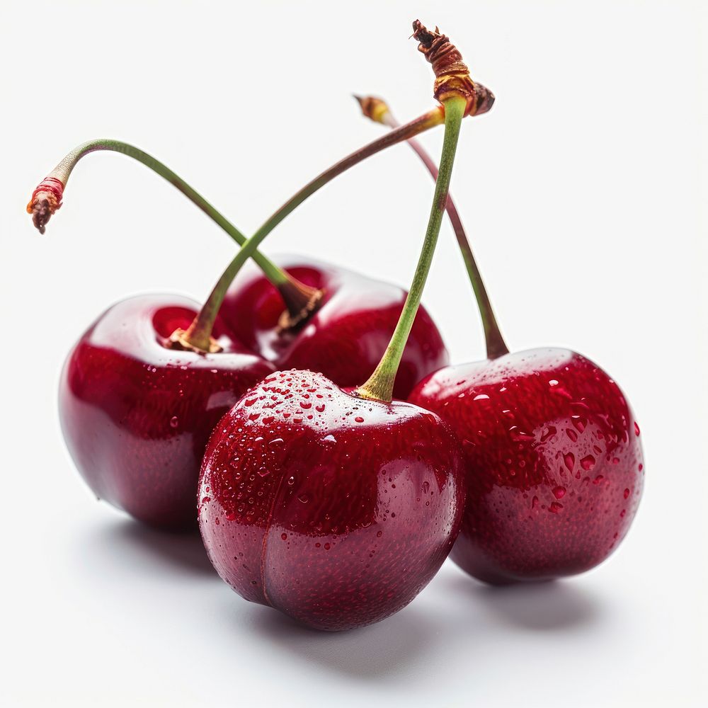 Group real cherries cherry produce | Free Photo - rawpixel