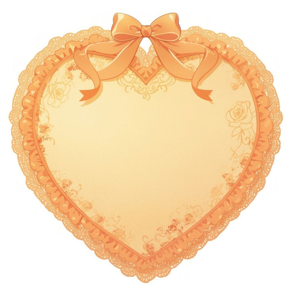 Elegant heart-shaped lace frame | Free Photo Illustration - rawpixel