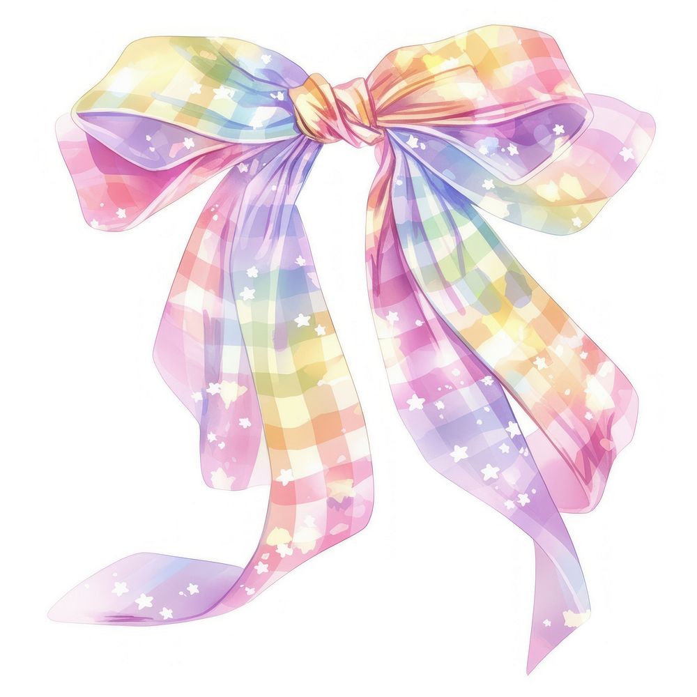 Colorful ribbon with star patterns | Free Photo Illustration - rawpixel