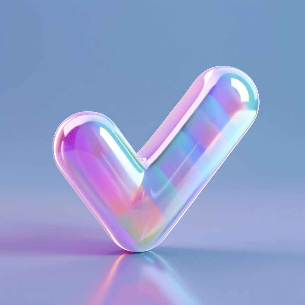 Graphic single 3d check mark | Free Photo Illustration - rawpixel