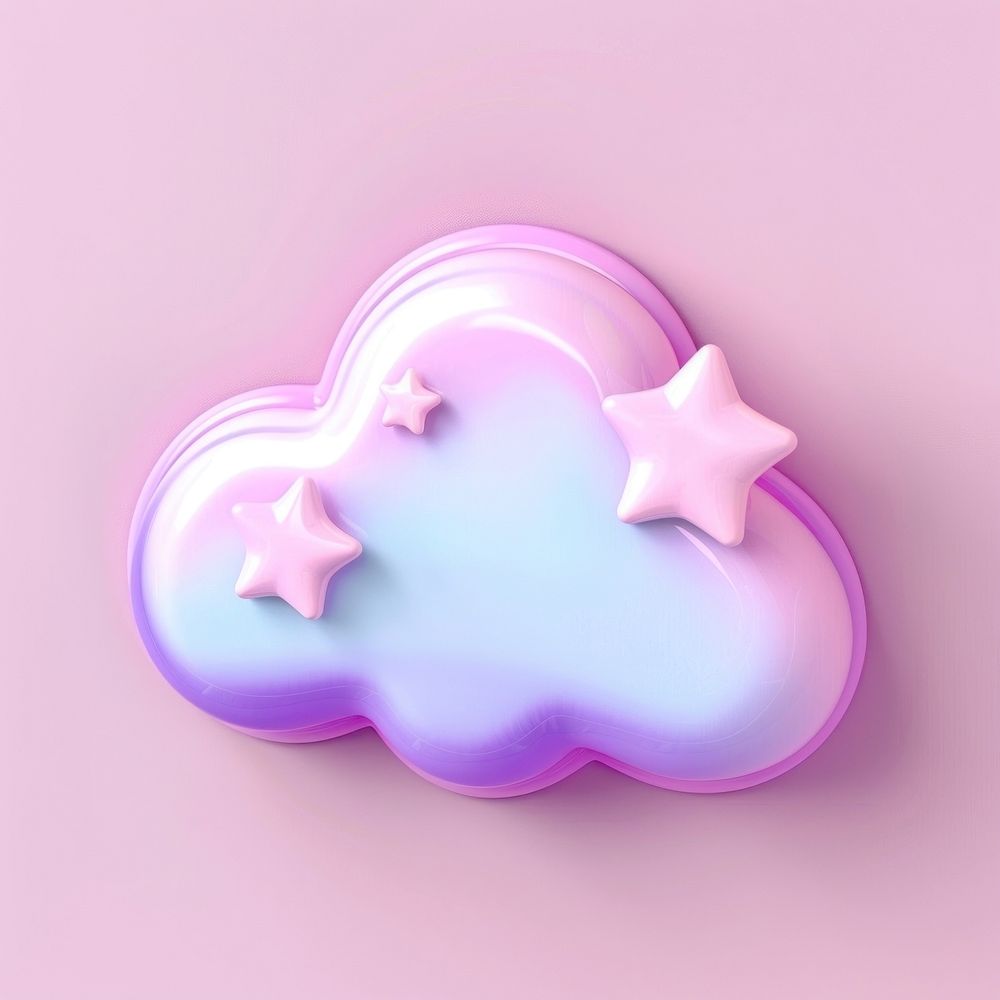 Celestial graphic single cloud icon | Free Photo Illustration - rawpixel