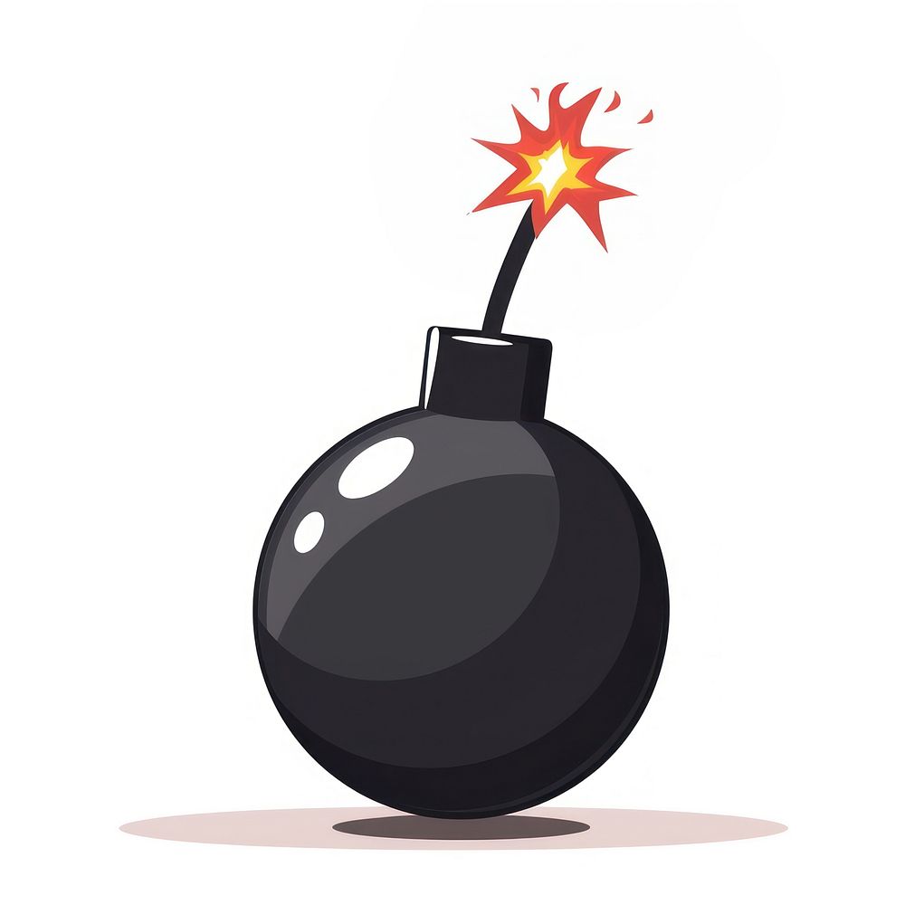 Explosive cartoon bomb illustration | Free Photo Illustration - rawpixel
