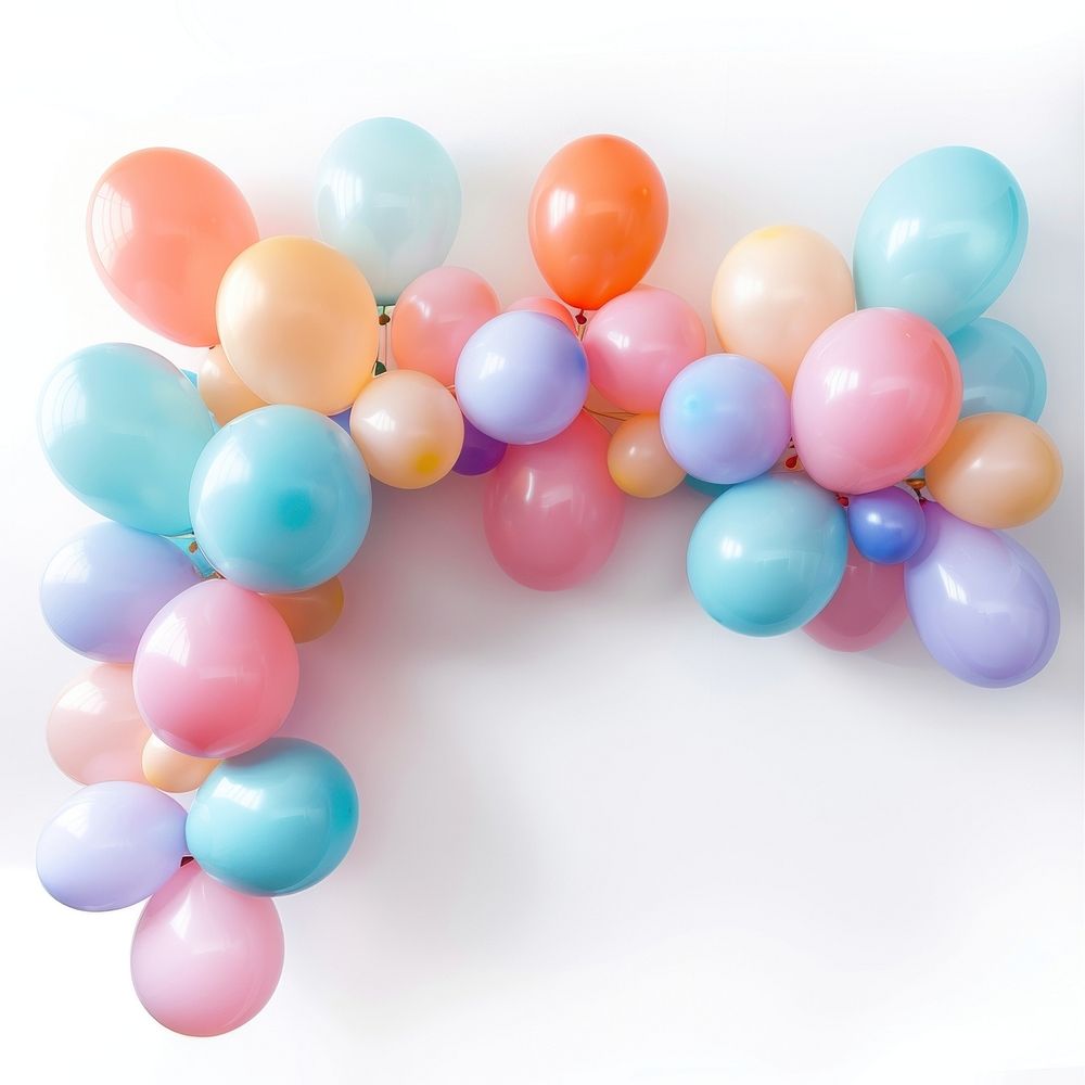 Colorful balloon arch decoration | Free Photo - rawpixel