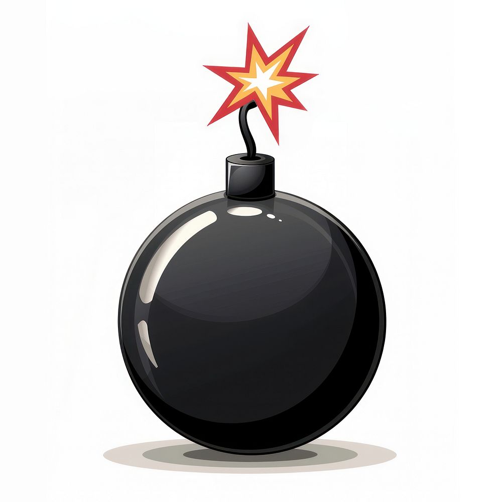 Explosive cartoon bomb illustration | Free Photo Illustration - rawpixel