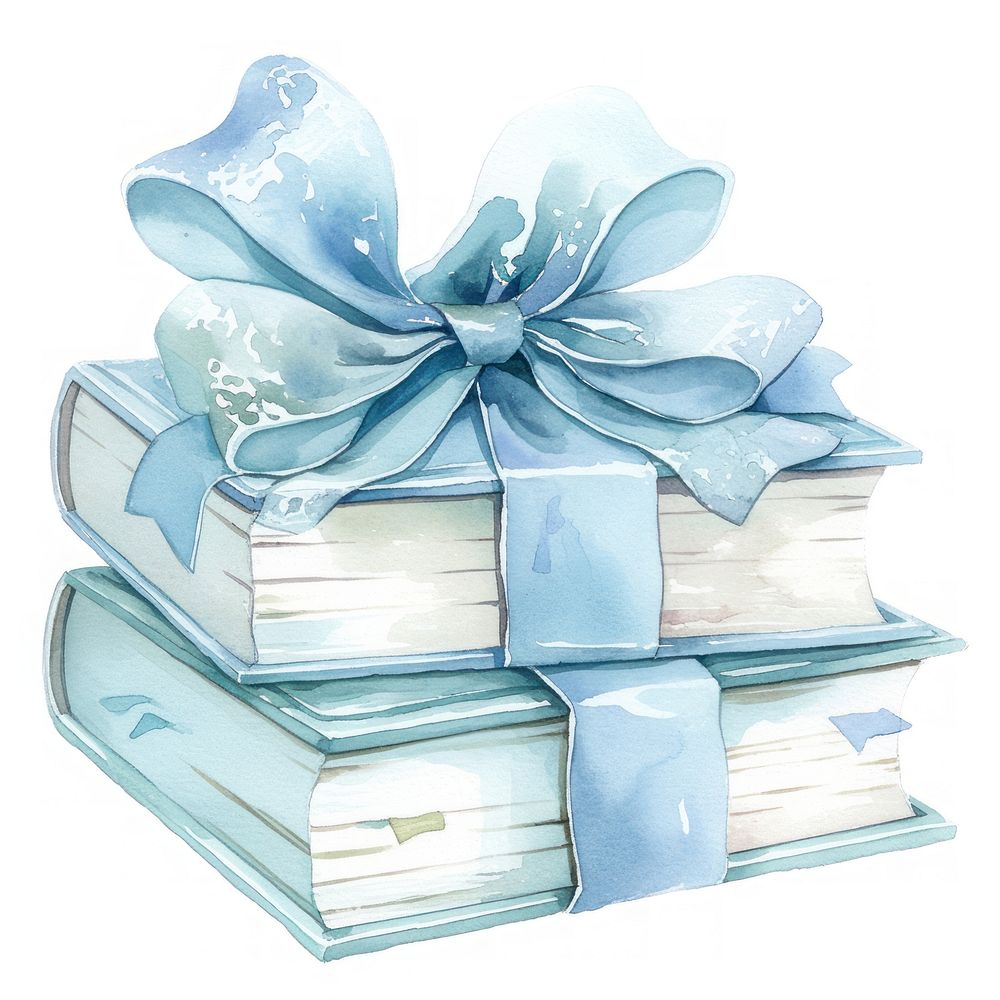 Elegant books wrapped with ribbon | Free Photo Illustration - rawpixel