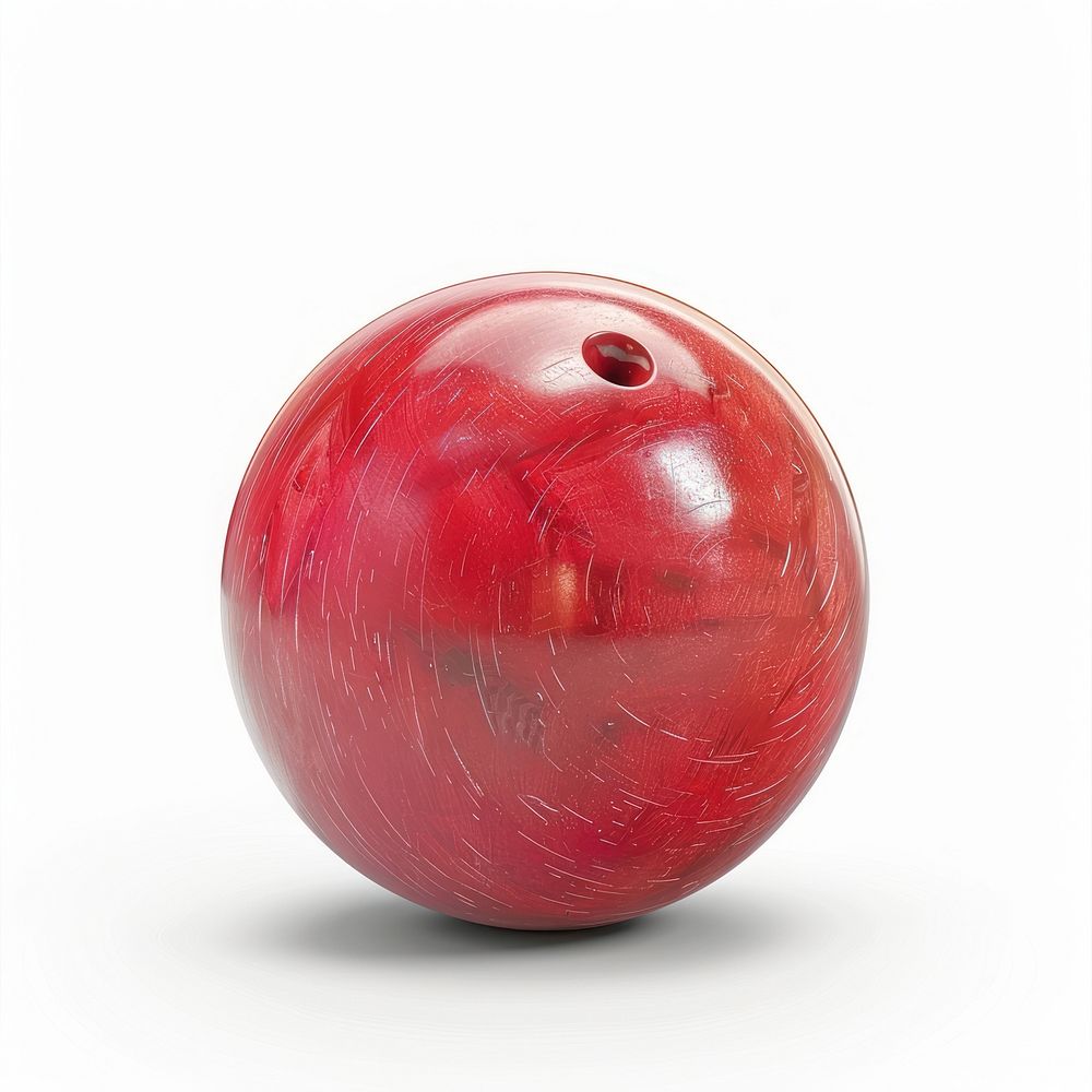 Red bowling ball with scratches | Free Photo - rawpixel