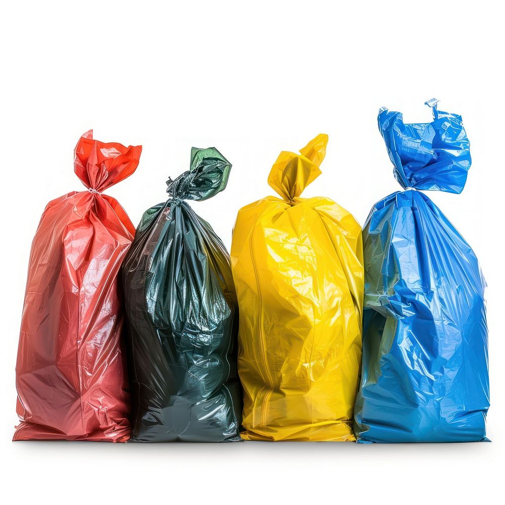 Colorful plastic waste bags | Free Photo - rawpixel Colorful plastic waste bags | Free Photo - rawpixel